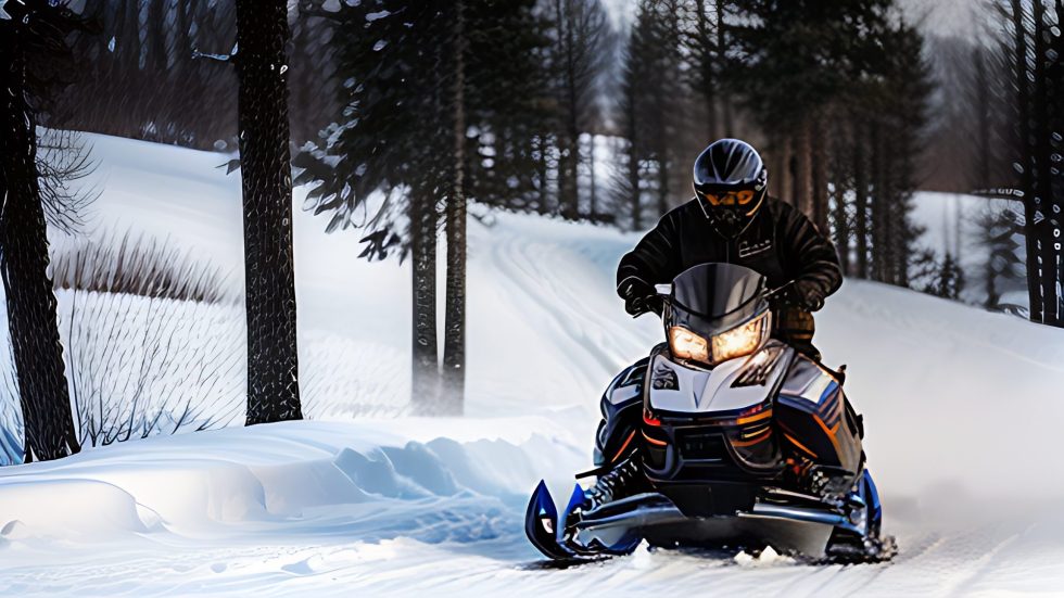 Snowmobiling Escapades at Angel Fire, New Mexico