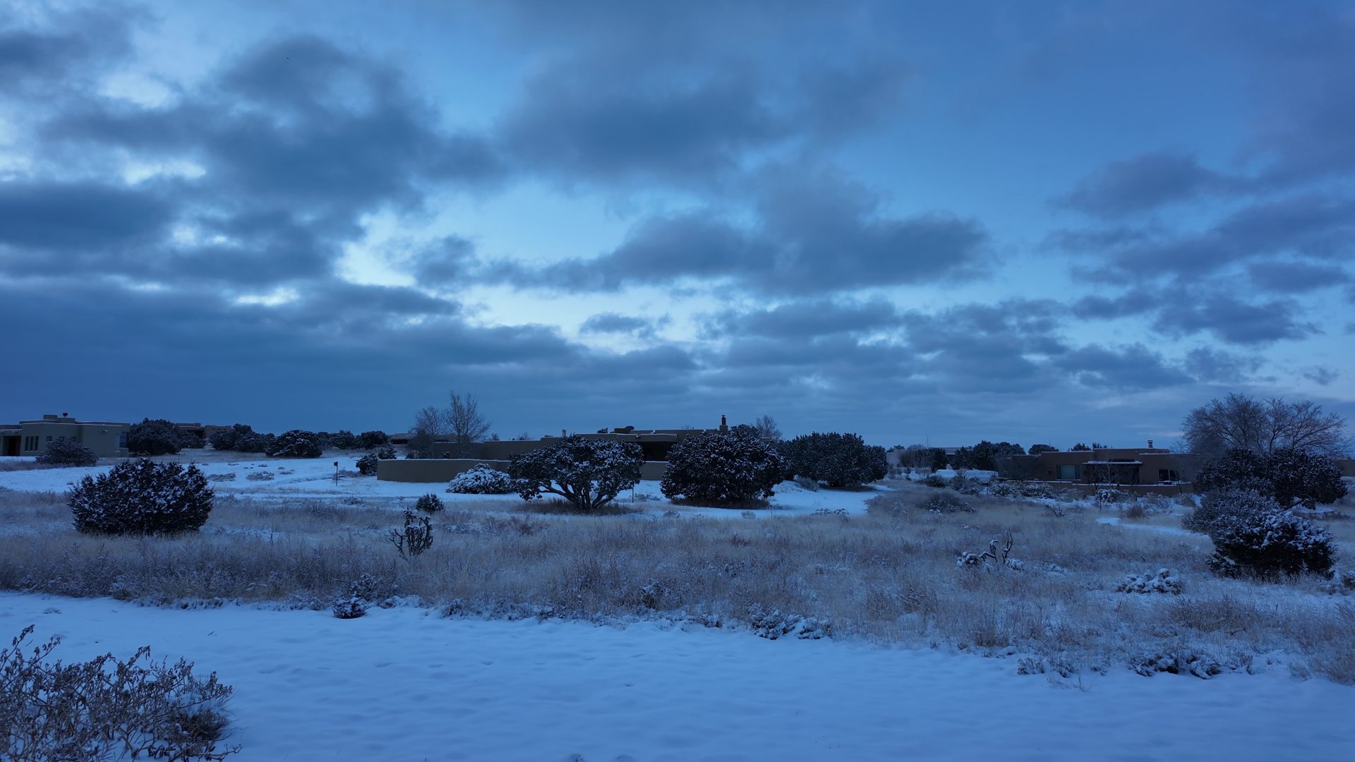 Santa Fe Snowy Morning January 25, 2026